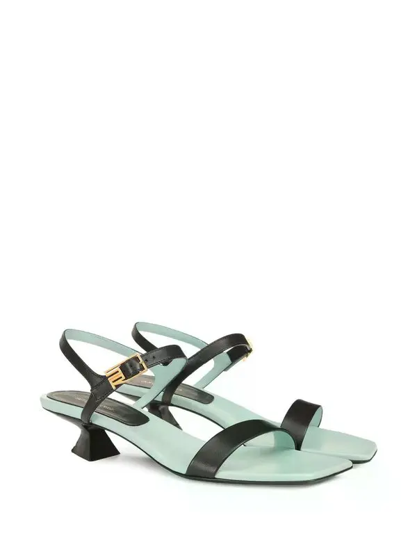 SERGIO ROSSI Strap Sandals - Black