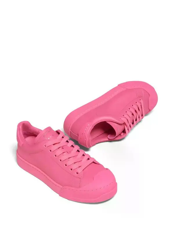 Marni Dada Bumper Leather Sneakers - Pink