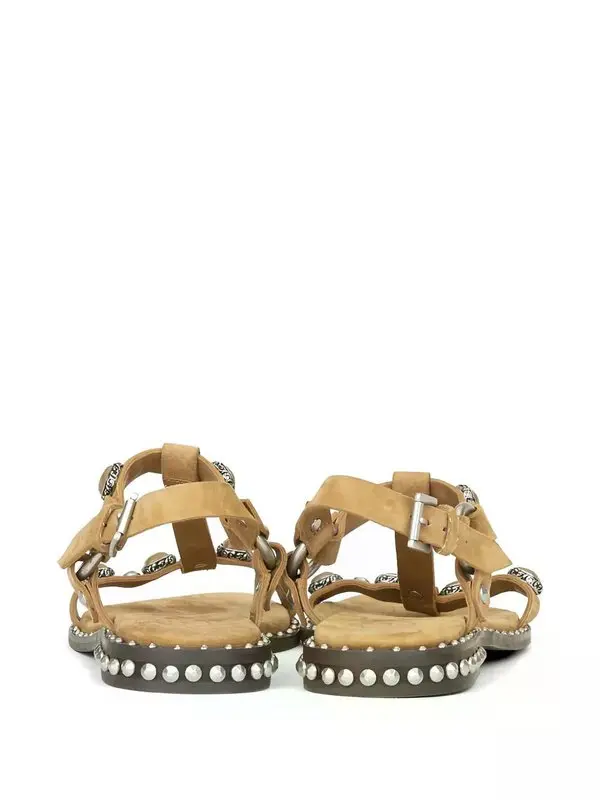 Ash Podium Studded Sandals With Buckle Fastening