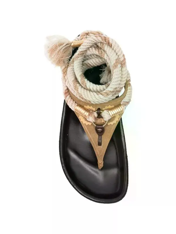Isabel Marant Étoile Flat Sandals With Ankle Cord