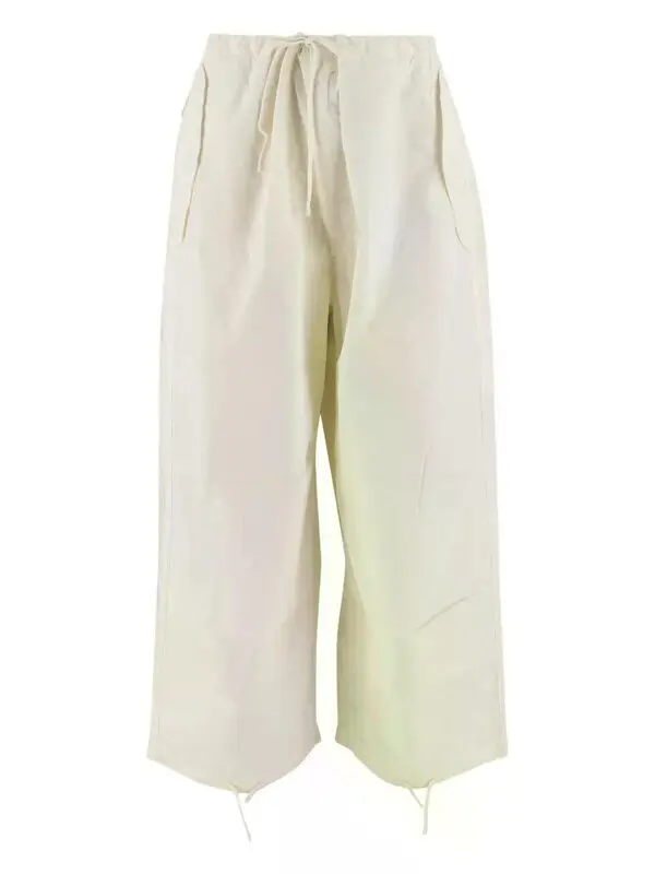 AUTRY Straight Trousers With Drawstring - Neutrals