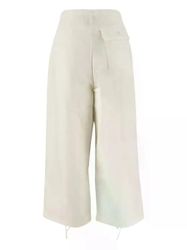 AUTRY Drawstring Pocketed Straight Trousers