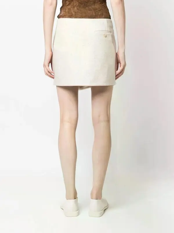 THE GARMENT Curved-hem Mini Skirt
