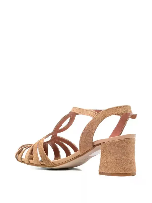 MAISON 21 Cage-detail T-bar Sandals