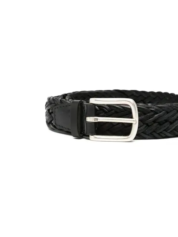 ORTIGNI Braided Leather Belt