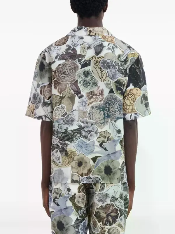 Marni Floral-print Silk Shirt