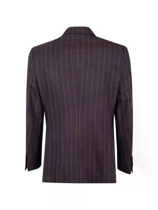 Tagliatore Pinstripe Double-breasted Suit - Grey