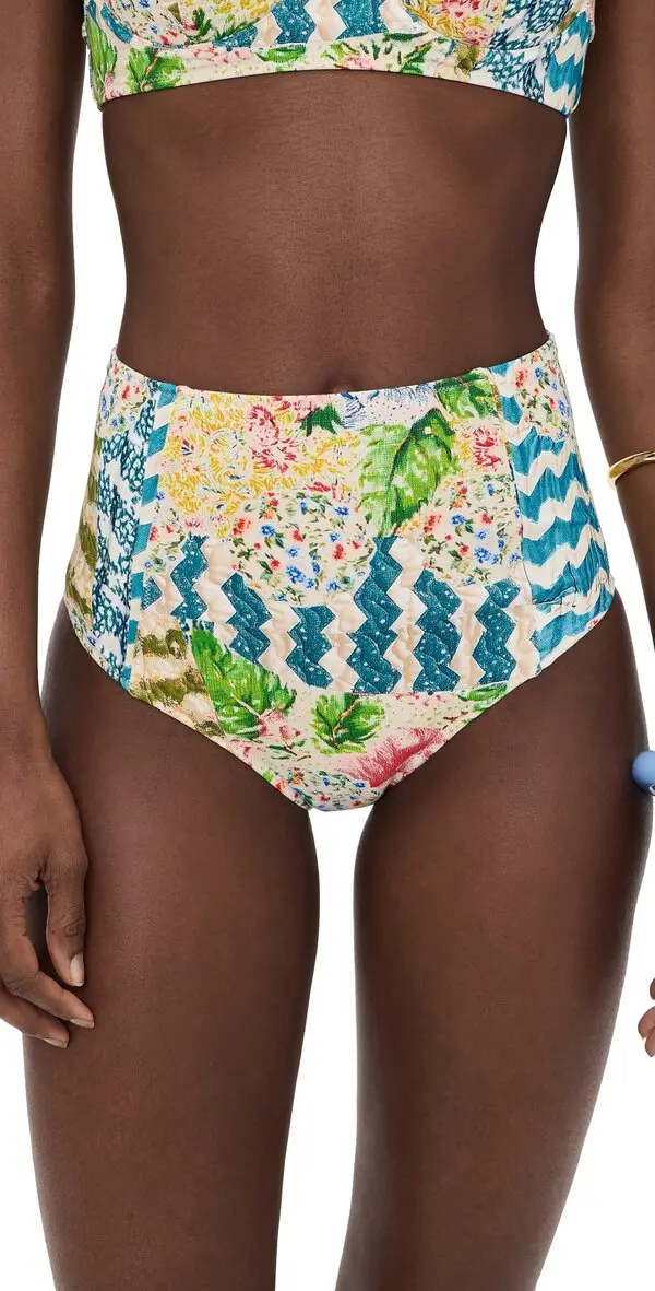 Hunter Bell Swim Bikini Bottoms - Morning Glory