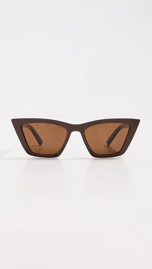Le Specs Velodrome Cateye Sunglasses - Cocoa