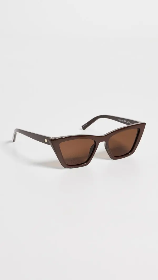 Le Specs Velodrome Cateye Sunglasses - Cocoa