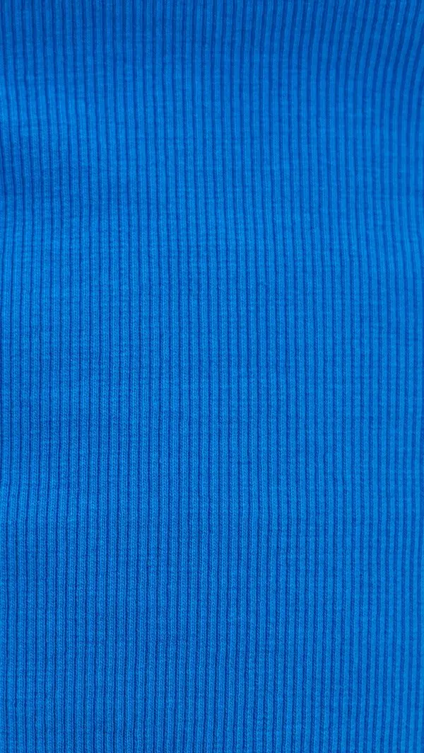 PERFECTWHITETEE Structured Rib Tank - Cobalt