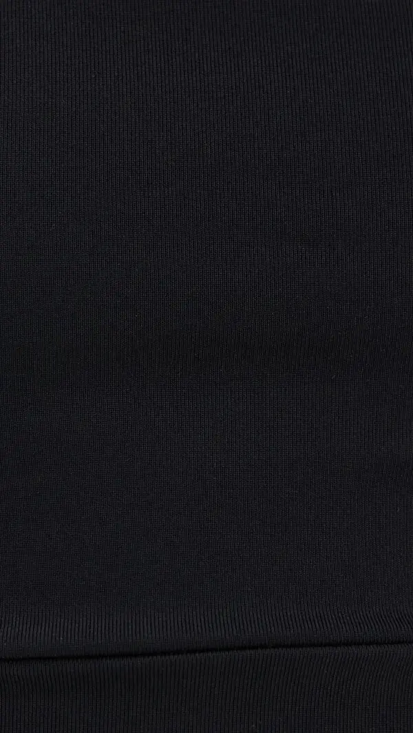 Susana Monaco Off-shoulder Puff Sleeve Top - Black