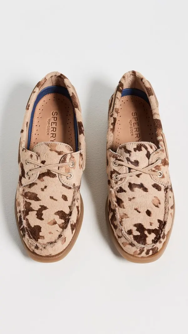 Sperry Authentic Original 2 Eye Loafers - Brown Multi