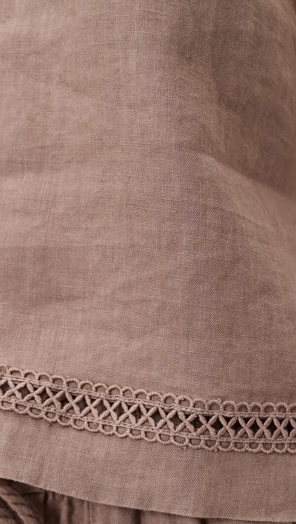 Splendid Stella Linen Tank - Wicker
