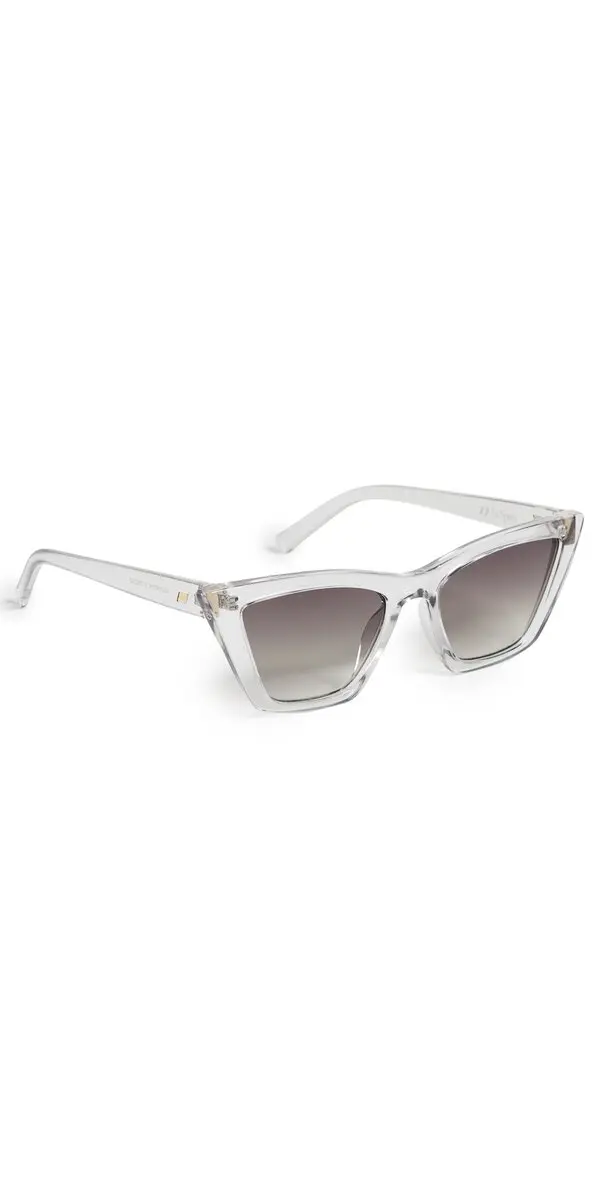 Le Specs Velodrome Cat Eye Sunglasses - Smoke