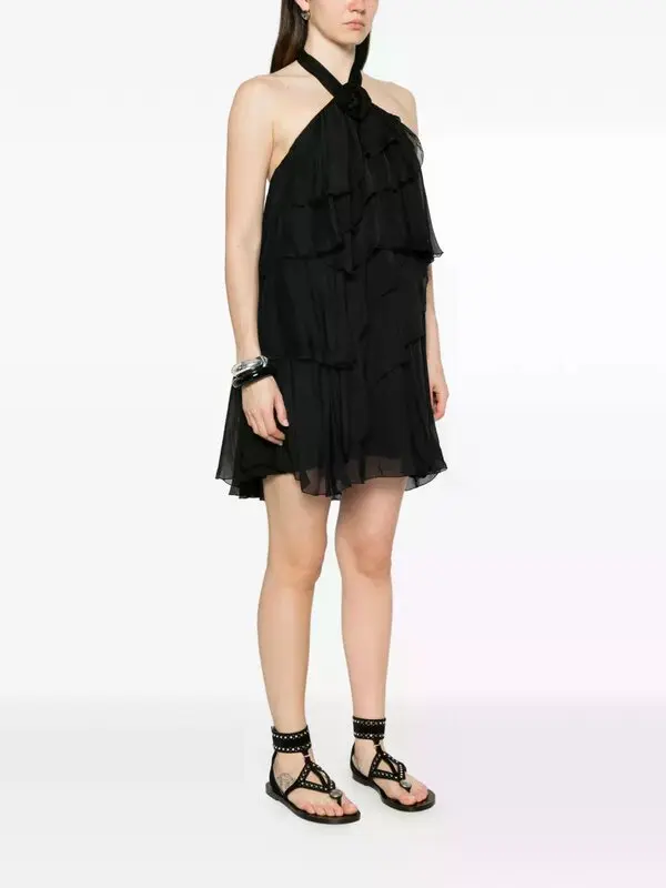 Dixie Halterneck Dress - Black