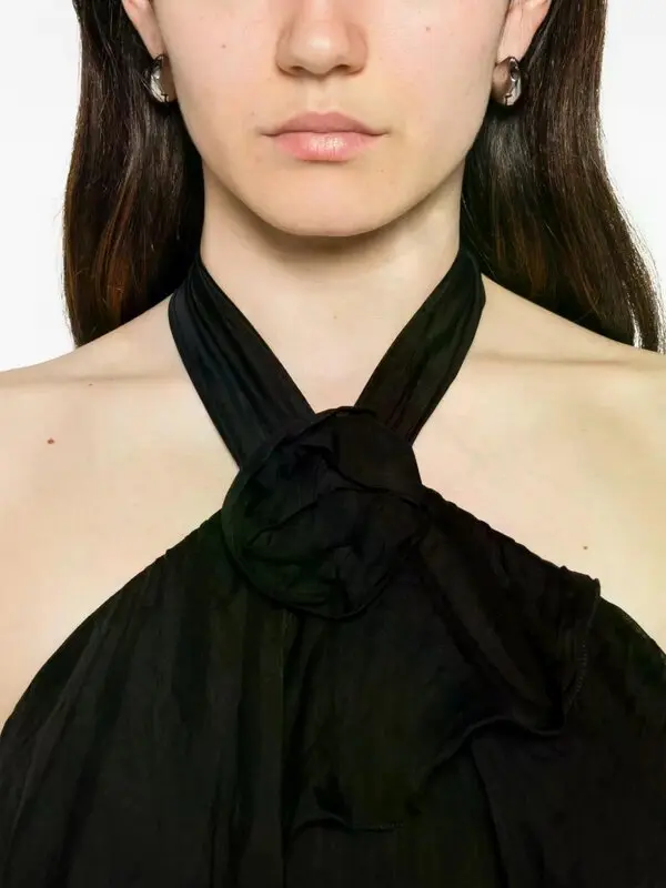 Dixie Halterneck Dress - Black
