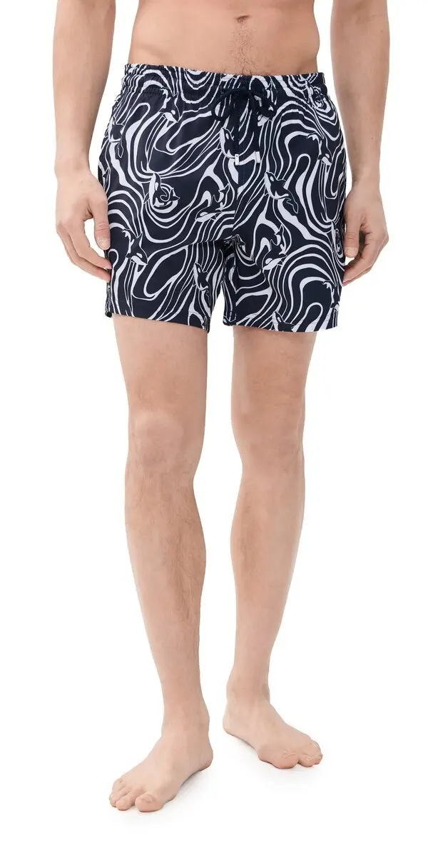 Vilebrequin Moorise Swim Trunks - Navy