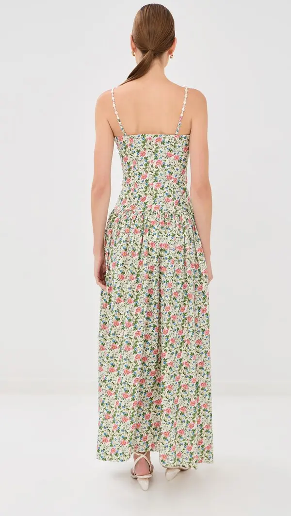 Azeeza Nayara Poplin Midi Dress