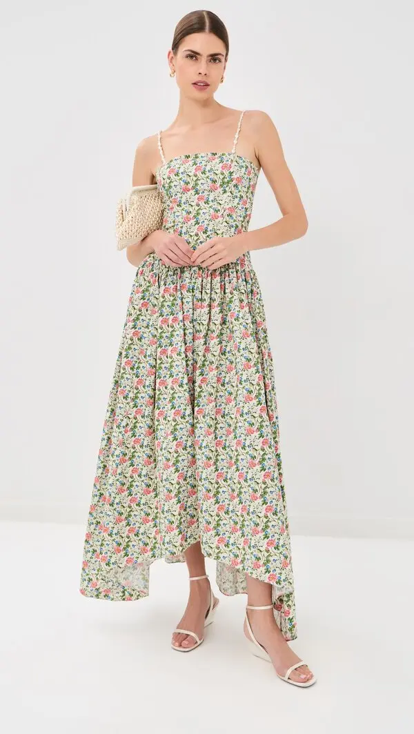 Azeeza Nayara Poplin Midi Dress
