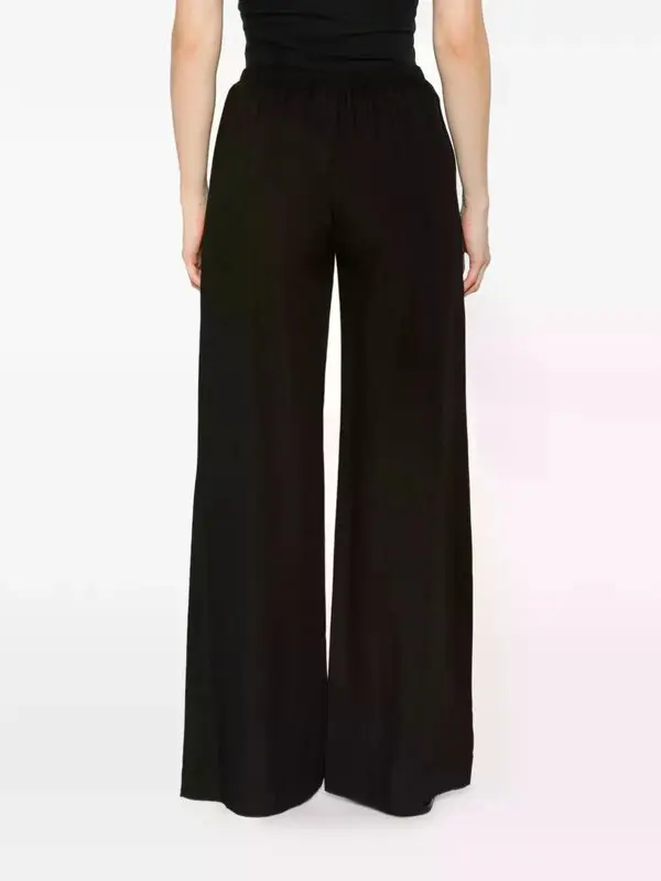 Dixie Pleated Wide-leg Trousers