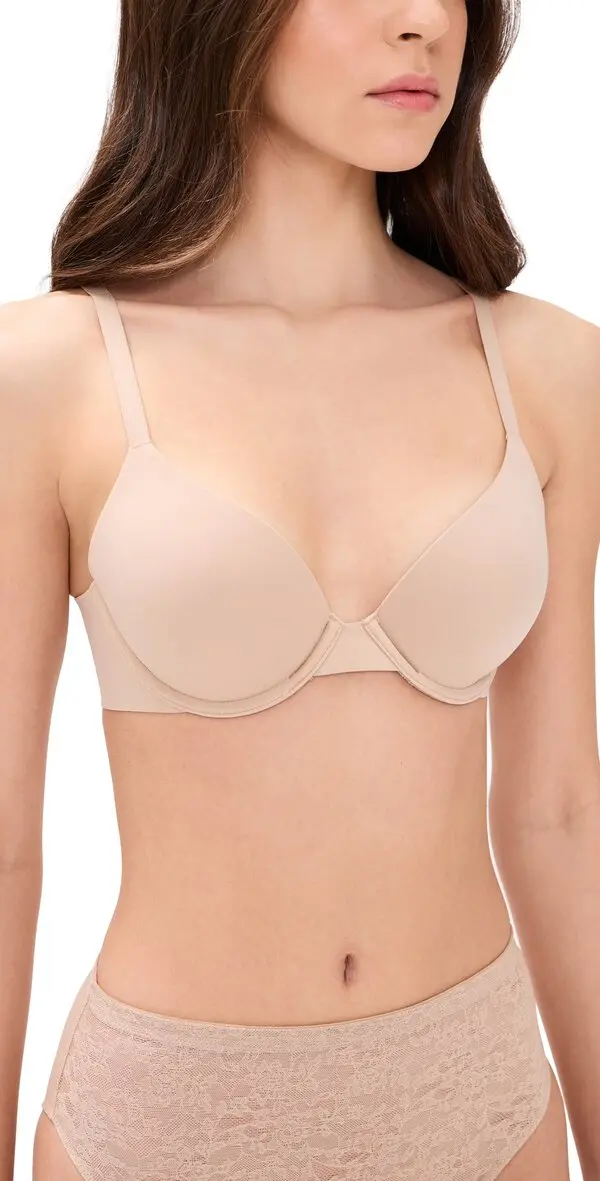 Spanx Supersmooth Brava Push Up Bra - Chai