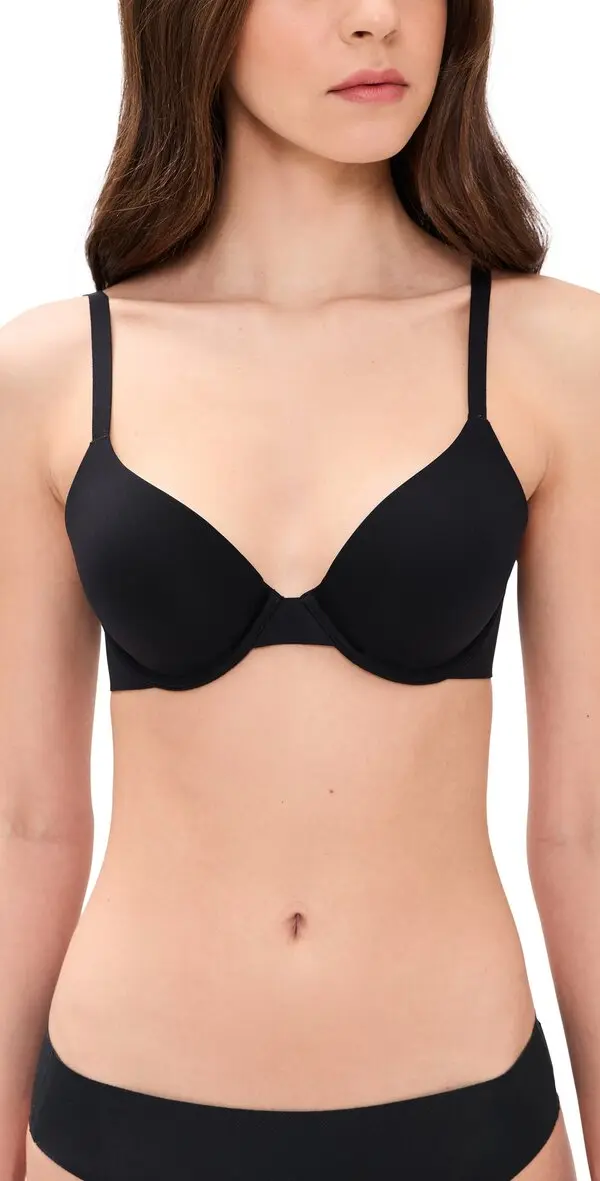Spanx Supersmooth Brava Push Up Bra - Very Black