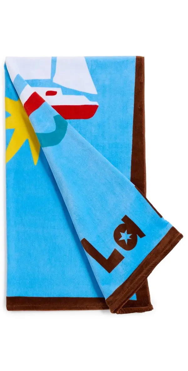 Jonathan Adler Playa La Mer Beach Towel - Blue