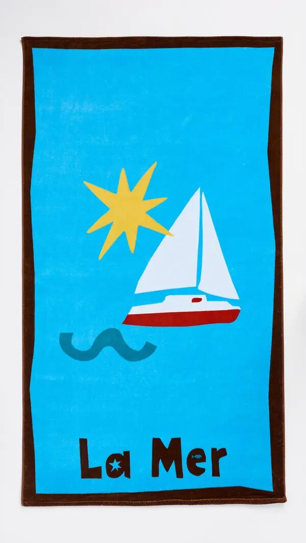 Jonathan Adler Playa La Mer Beach Towel