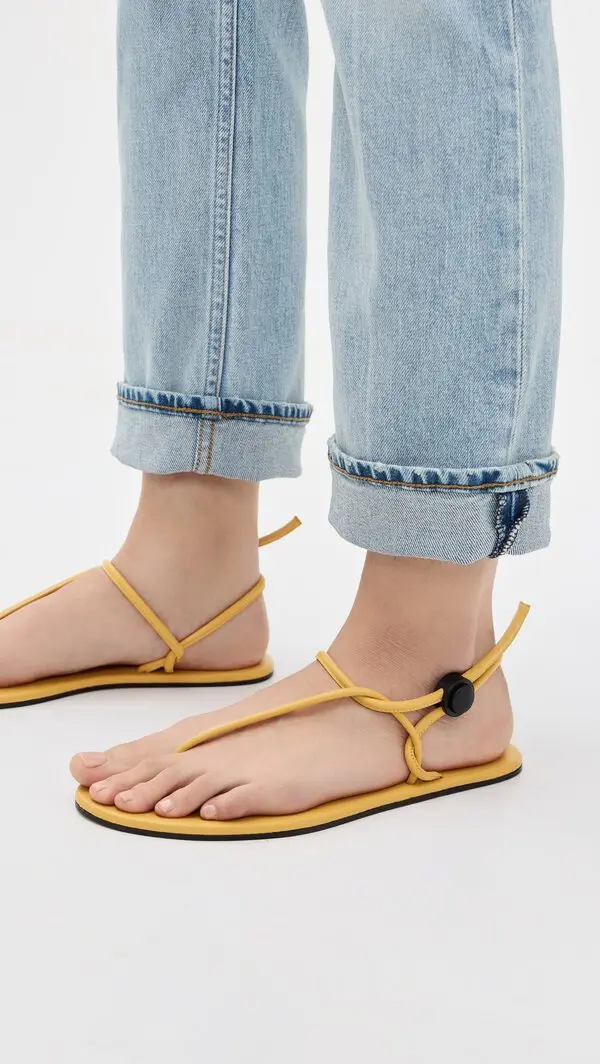 JAMIE HALLER String Theory Sandals - Sunny