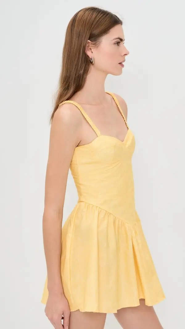 Peixoto Flynn Dress - Bandana Dandy Yellow