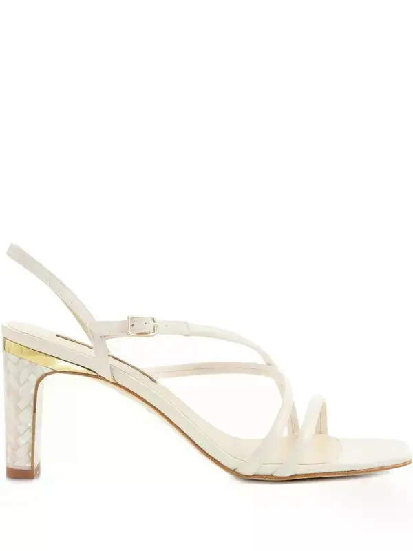 FREYA ROSE Giselle Heeled Sandals - White