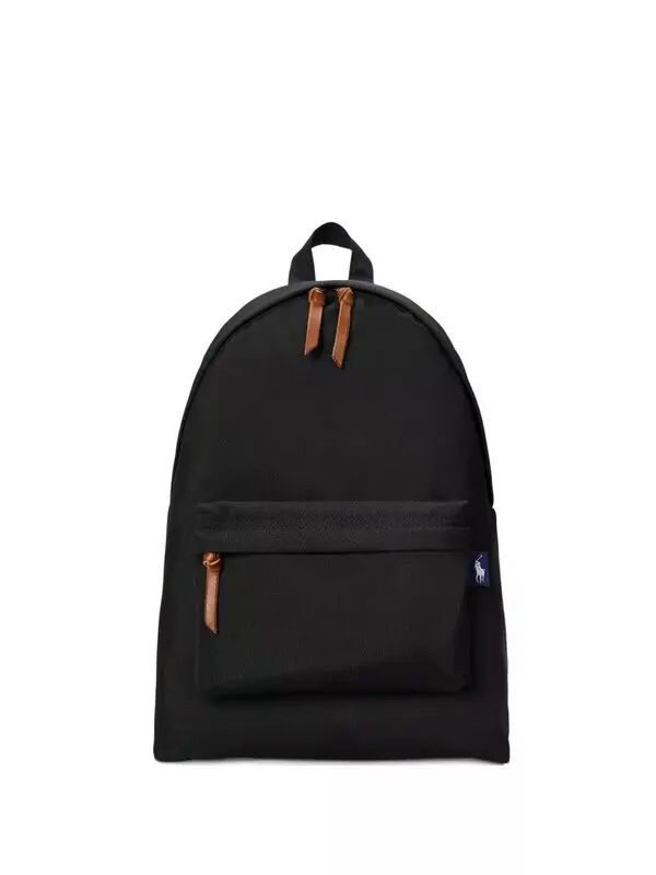Polo Ralph Lauren Logo-label Backpack - Black