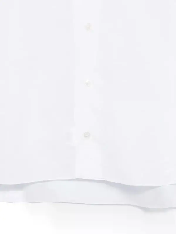 BARBA NAPOLI Spread-collar Button-up Shirt