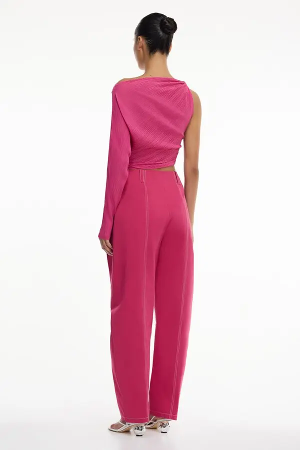 Significant Other Nesta Long Sleeve Top - Berry