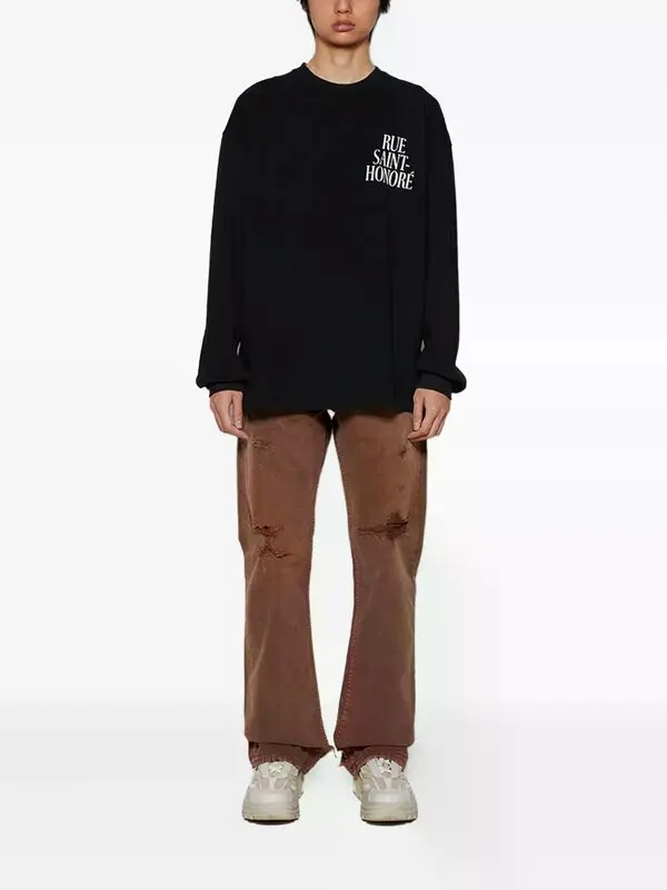 1989 STUDIO Rue Saint-honoré Long-sleeve Sweatshirt