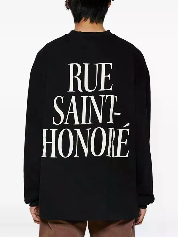 1989 STUDIO Rue Saint-honoré Long-sleeve Sweatshirt