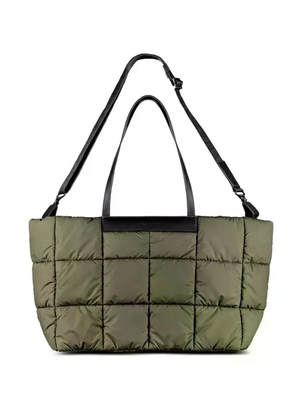 VEECOLLECTIVE Porter Marche Quilted Tote Bag - Green