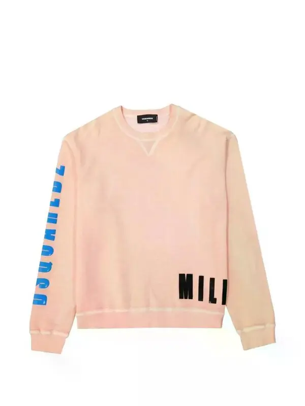 Dsquared2 Logo-print Sweatshirt - Orange