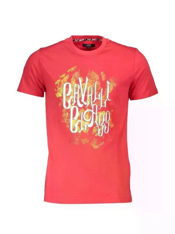 Roberto Cavalli Graphic-print T-shirt - Red