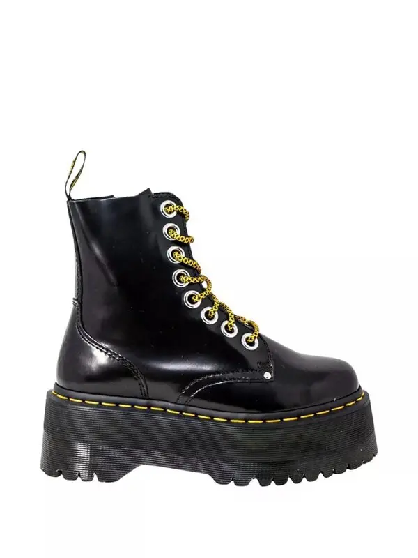 Dr. Martens Jadon Max Buttero Platform Combat Boots - Black