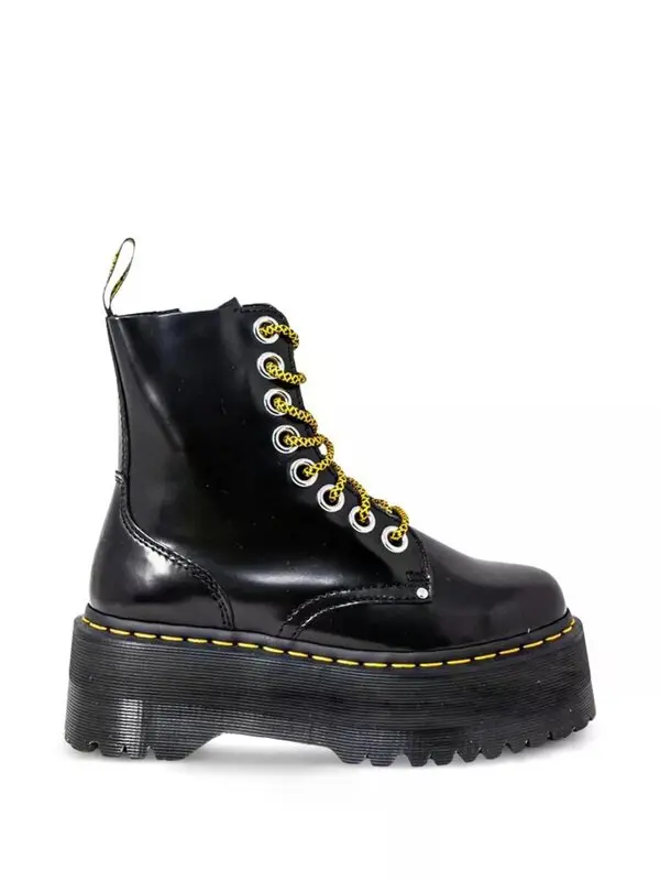 Dr. Martens Jadon Max Buttero Platform Combat Boots - Black