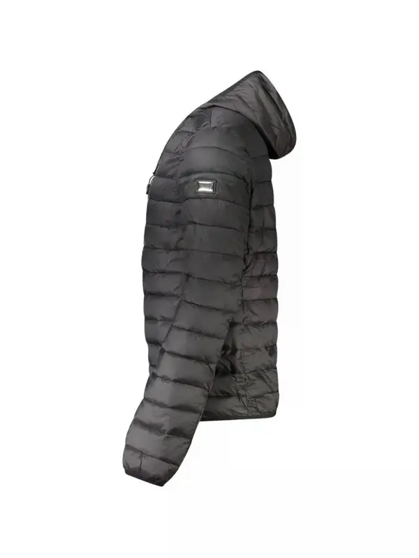 Roberto Cavalli Padded Hooded Jacket - Black