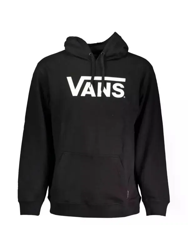 VANS Logo-print Hoodie - Black