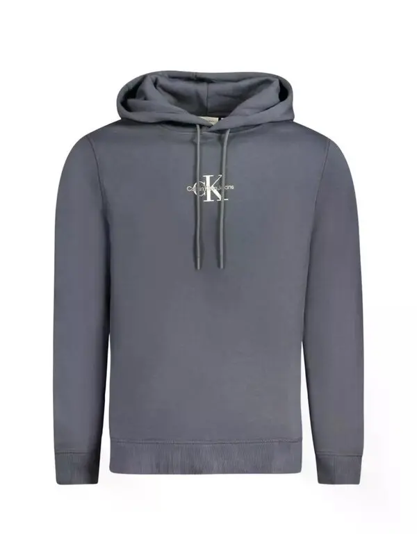 Calvin Klein Logo-print Hoodie - Grey