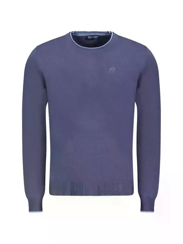 NORTH SAILS Crew-neck Cotton Sweater - Blue