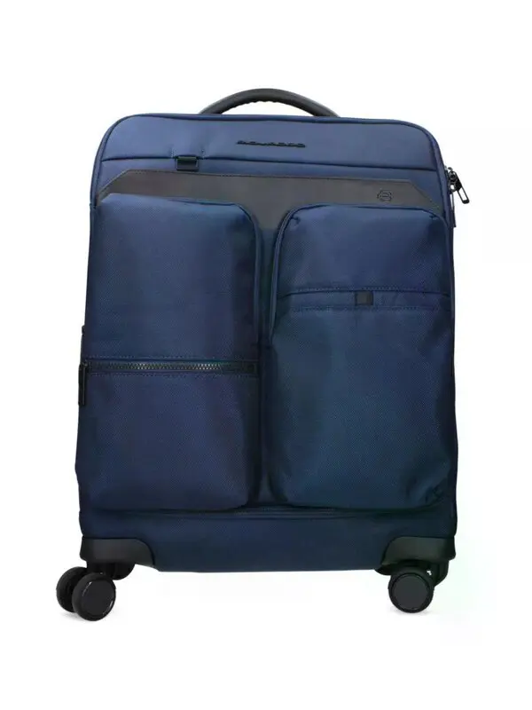 PIQUADRO Logo-appliqué Luggage - Blue