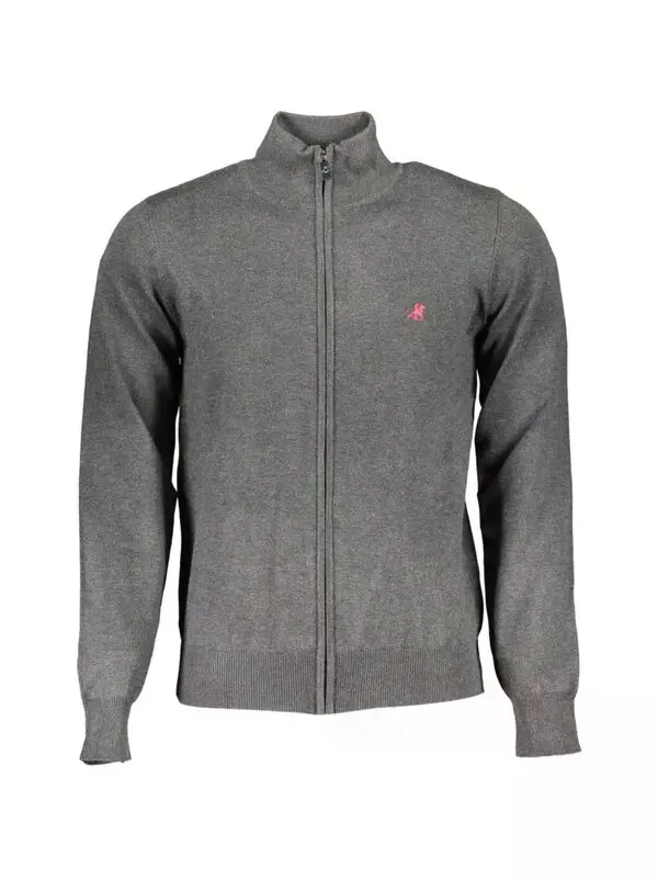 U.S. Grand Zip-up Cotton Sweater
