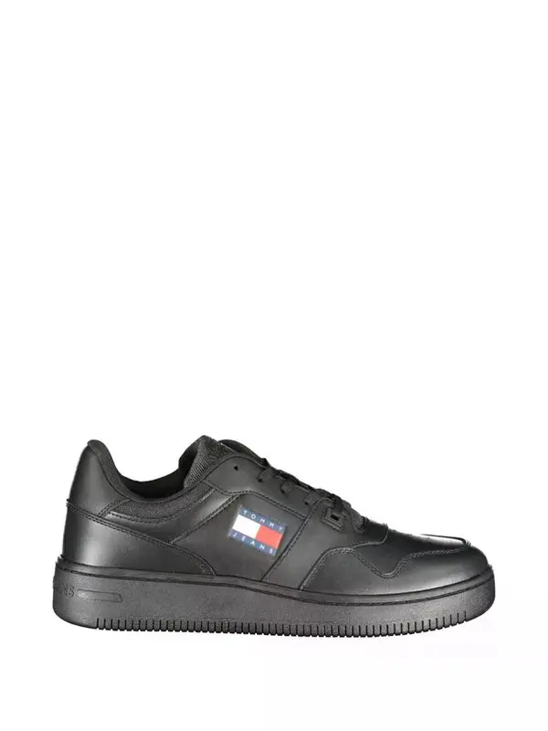 Tommy Hilfiger Logo-print Sneakers - Black