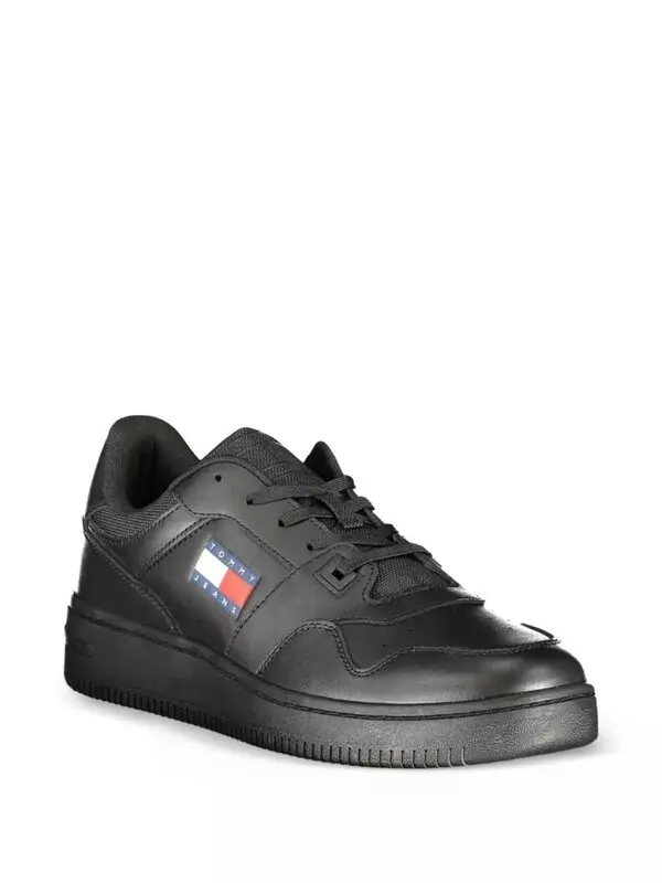 Tommy Hilfiger Logo-print Sneakers - Black